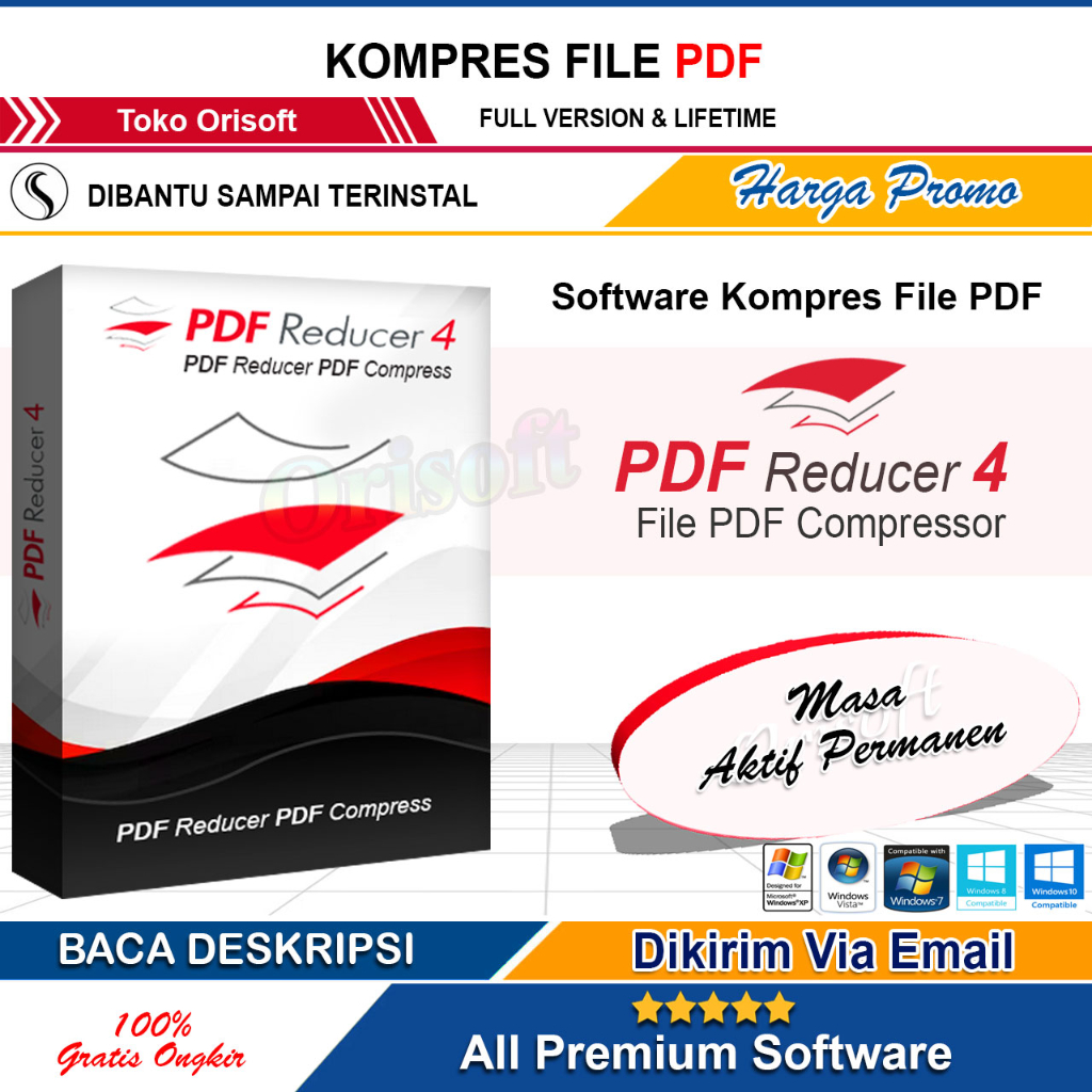 Jual Kompres File PDF Software PDF Reducer / Compressor Full Version | Shopee Indonesia