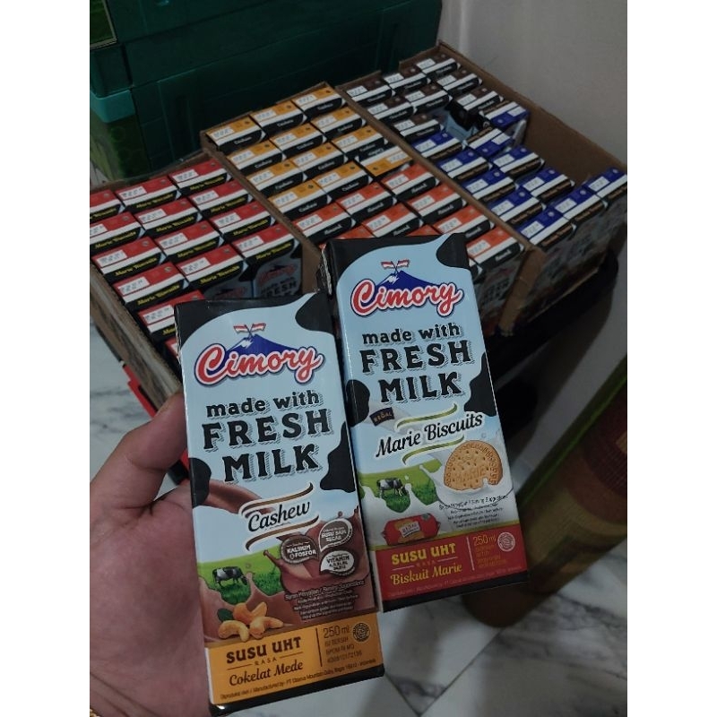 Jual Cimory Fresh Milk UHT 250ML | Shopee Indonesia