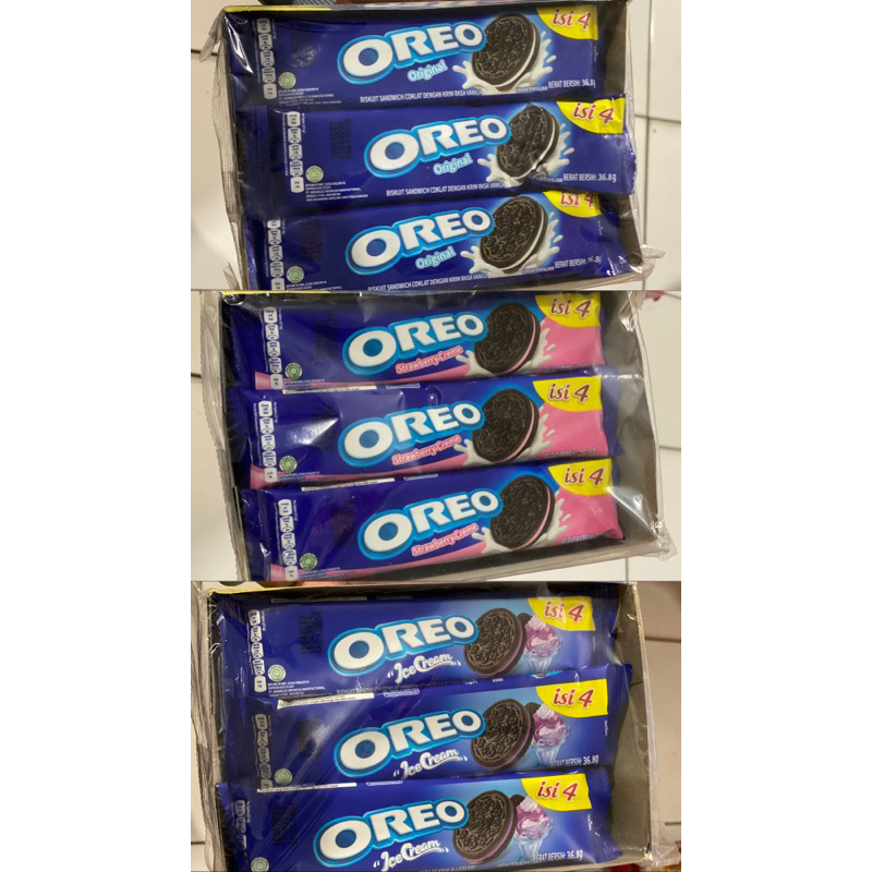 Jual Oreo Biscuit Sandwich LUP BOX - Netto 12 Bks X 36 gr | Shopee ...
