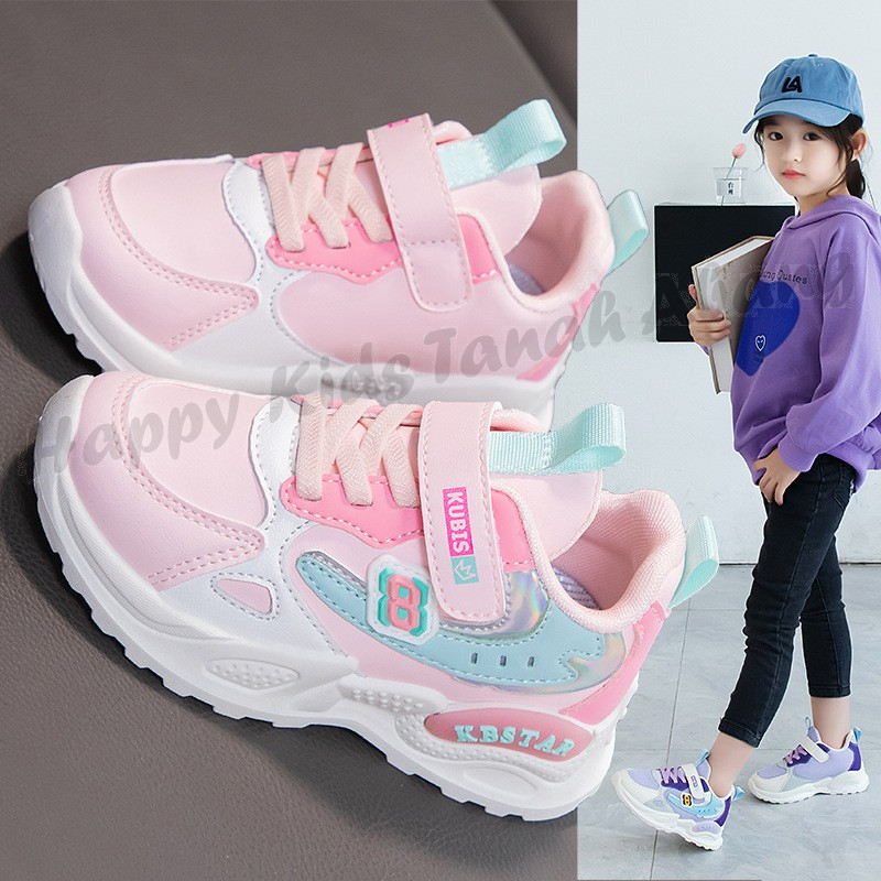 Jual SEPATU SNEAKER ANAK PREMPUAN / SEPATU OLAHRAGA ANAK CEWEK KEKINIAN ...