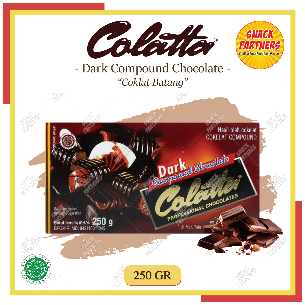 Jual COLATTA COMPOUND 250 GR - Chocolate Choco Strawberry Stroberi ...