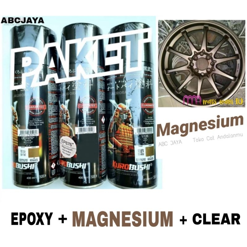 Jual PAKET Cat Pilok Samurai Paint UCH210 Epoxy Primer Grey + EP876 ...