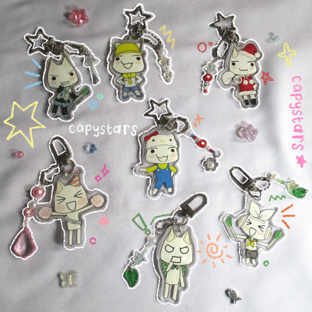 Jual Toro Inoue Keychain With Charms Updated!! (Dokodemo issyo ...