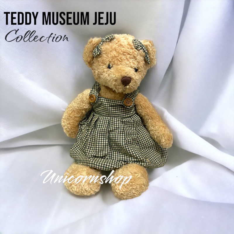 Jual Boneka Teddy Museum bear korea | Shopee Indonesia
