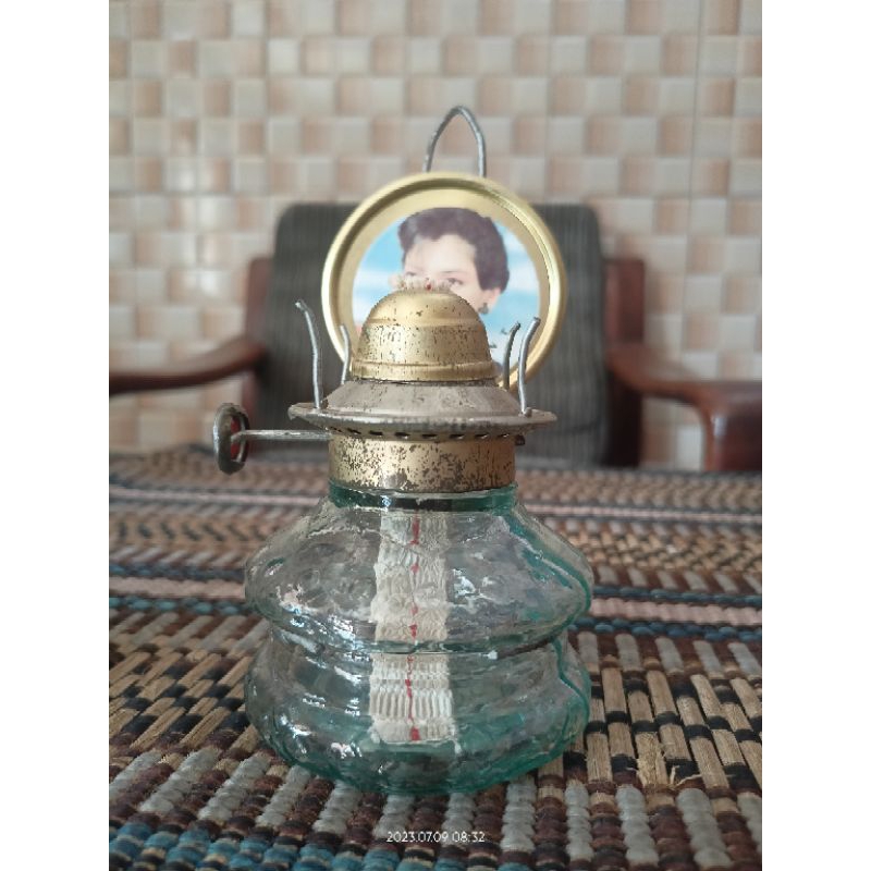 Jual lampu teplok kaca jadul / lampu bagong duduk | Shopee Indonesia