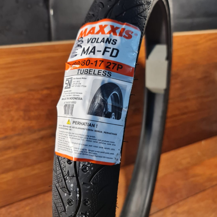 Jual (MAXXIS VOLANS) BAN DRAG - 60/80-17 BAN TUBBLES (MA FD 27P ...