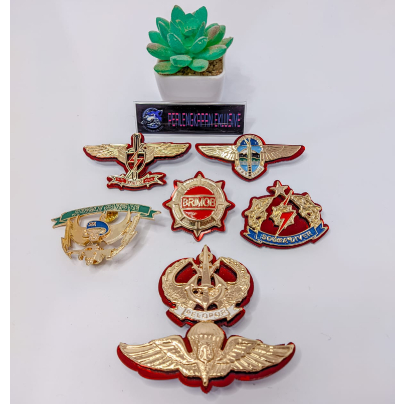 Jual BREVET BRIMOB = PIN BRIMON = PIN SCUBA DIVER = PIN WANTEROR = PIN ...