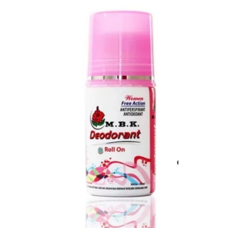 Jual Deodoran Roll On MBK Bedak Tawas Penghilang Bau Badan MBK / Deodorant 40 ml Bedak Super ...