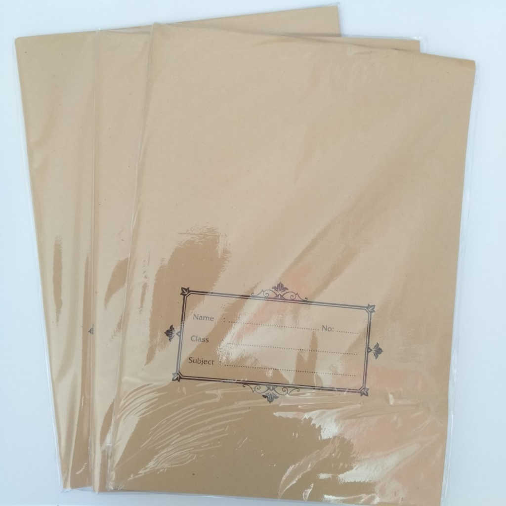 Jual Sampul Kertas Kwarto 1 pak (isi 20 pcs)/Sampul Kertas Buku Tulis ...