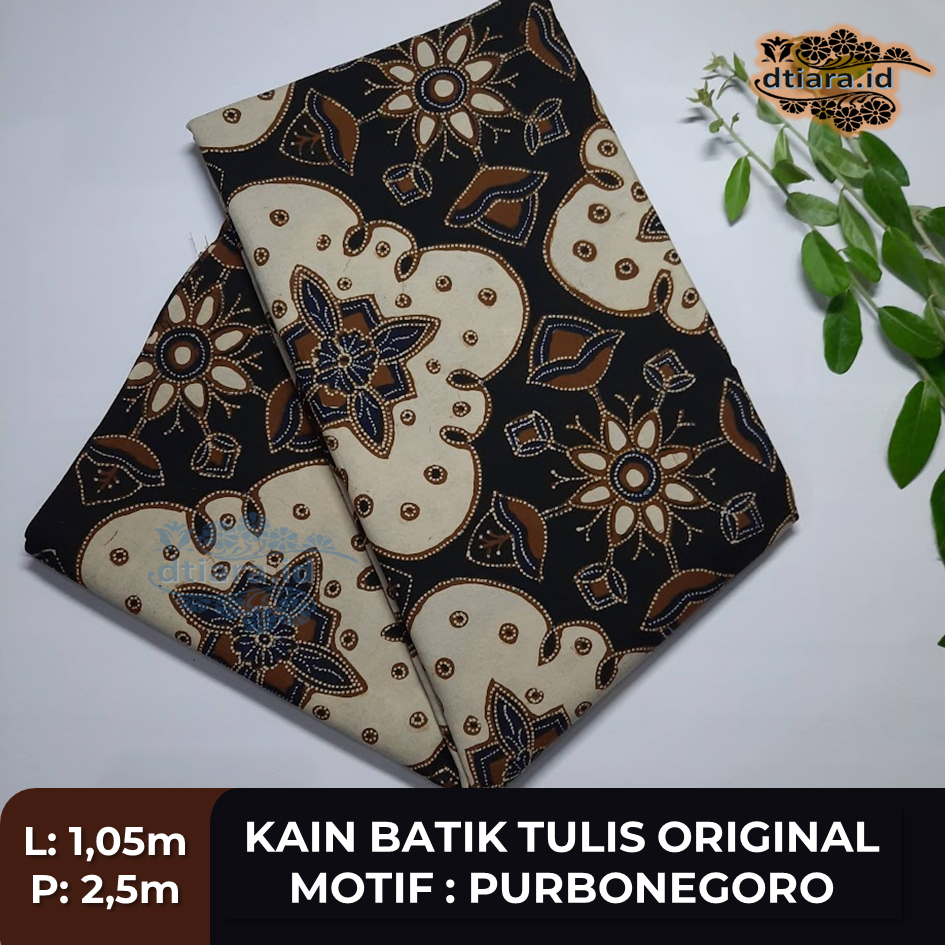 Jual Kain Batik Tulis Asli 100% Original Motif Purbonegoro / Bahan ...