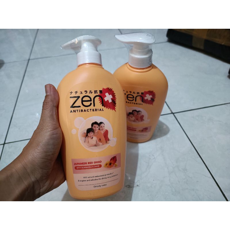 Jual ZEN Antibacterial Bodywash Pump 500ml | Shopee Indonesia