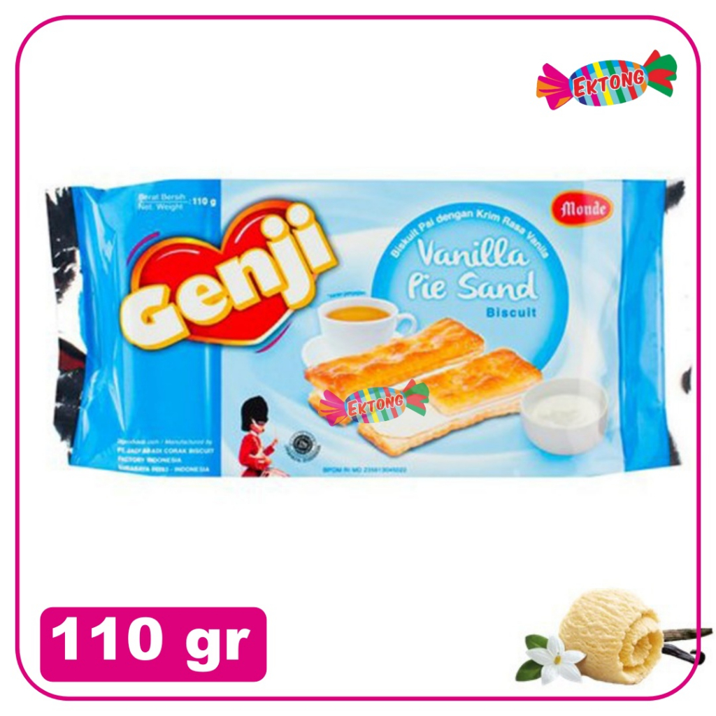 Jual MONDE GENJI PIE (70-110GR) Biskuit Pie | Shopee Indonesia