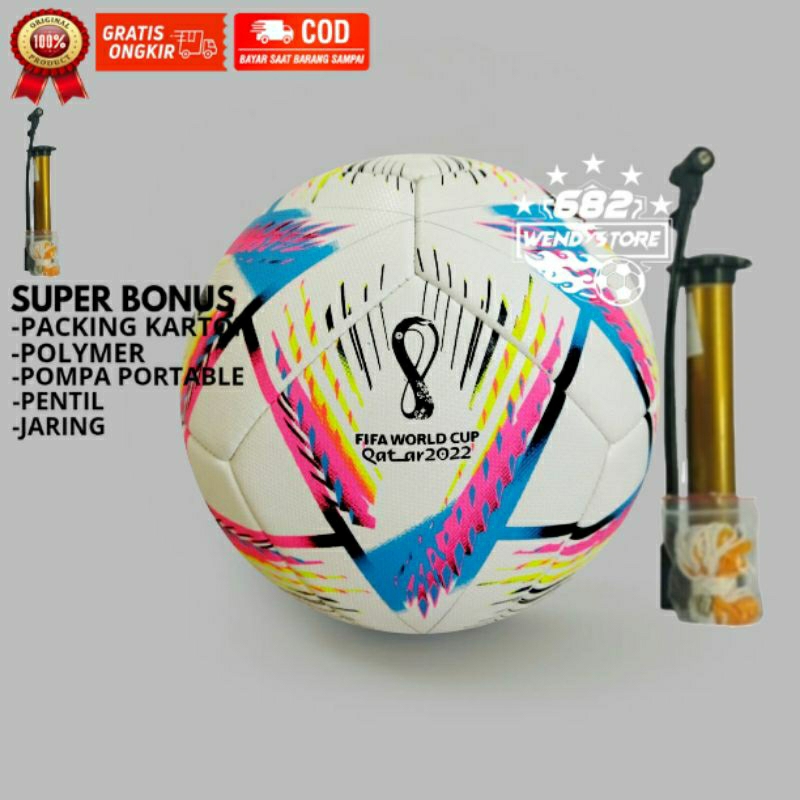 Jual Bola sepak size 4 Adidas al-riha speedshell original import bola ...