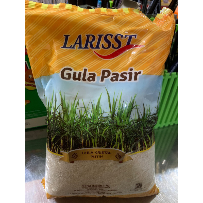 Jual LARISST GULA PASIR 1kg | Shopee Indonesia