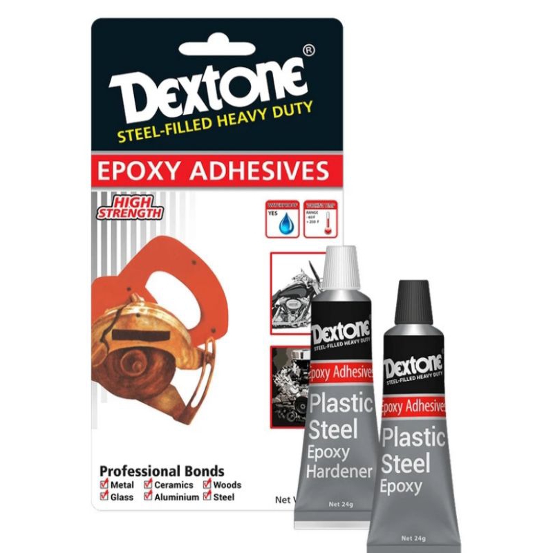Jual Lem Besi Dextone Stainless Alumunium Epoxy Plastik Steel 48gr 5 ...