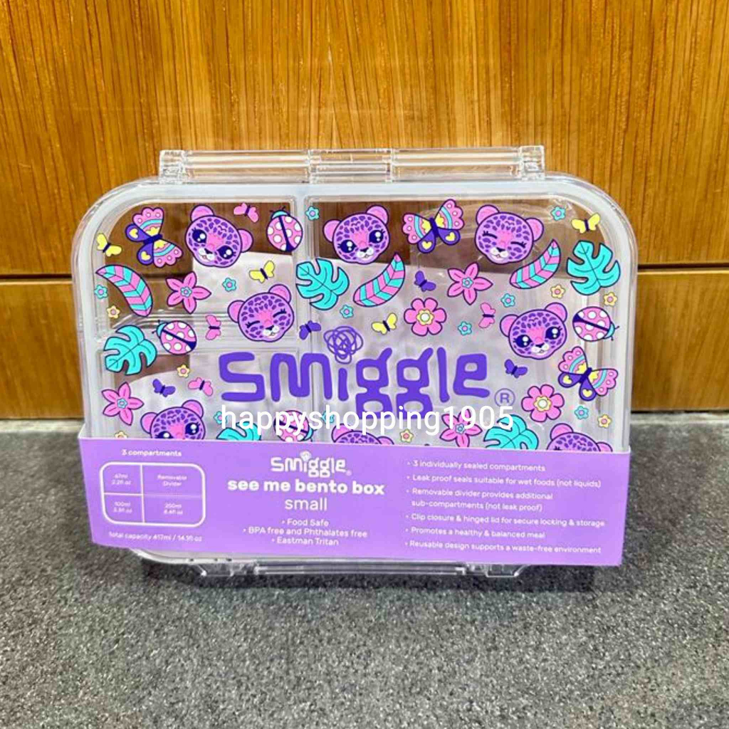 Jual SMIGGLE BEST BUDZ BENTO BOX SMALL CHEETAH - SMIGGLE KOTAK MAKAN ...