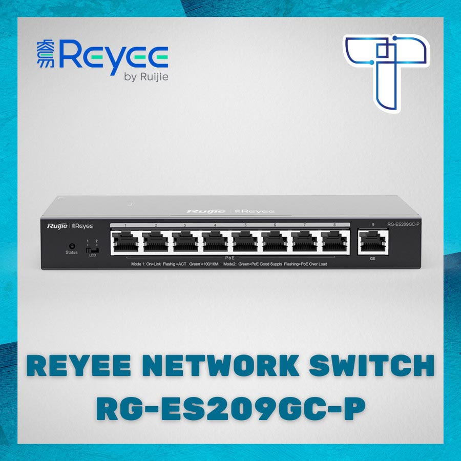 Jual Reyee RG-ES209GC-P Network Switch Original | Shopee Indonesia
