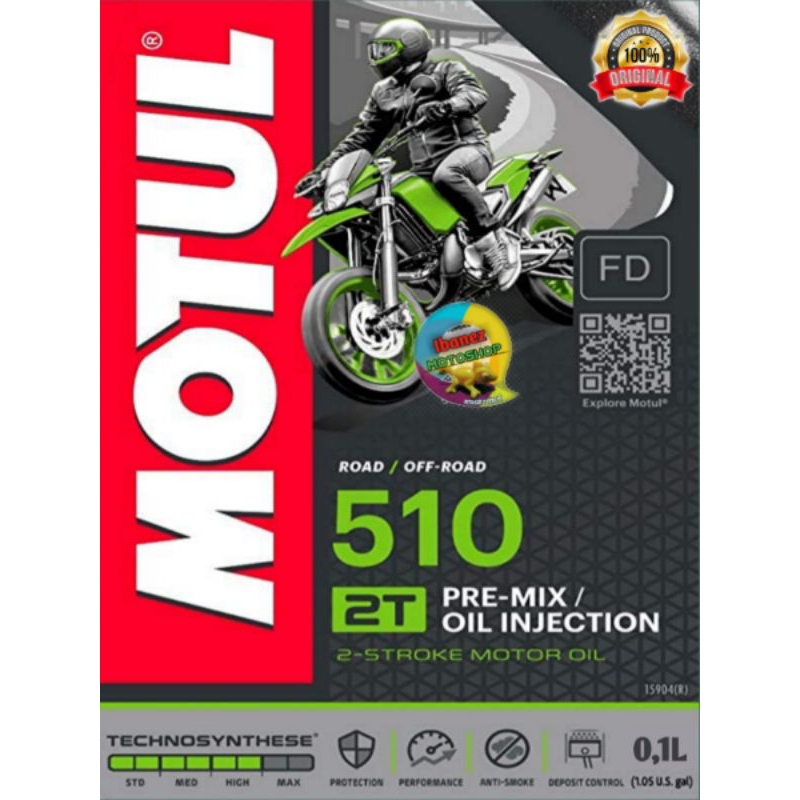 Jual Stiker Label Oli Samping Repack 100ml 250ml & 500ml (HARGA SATUAN ...