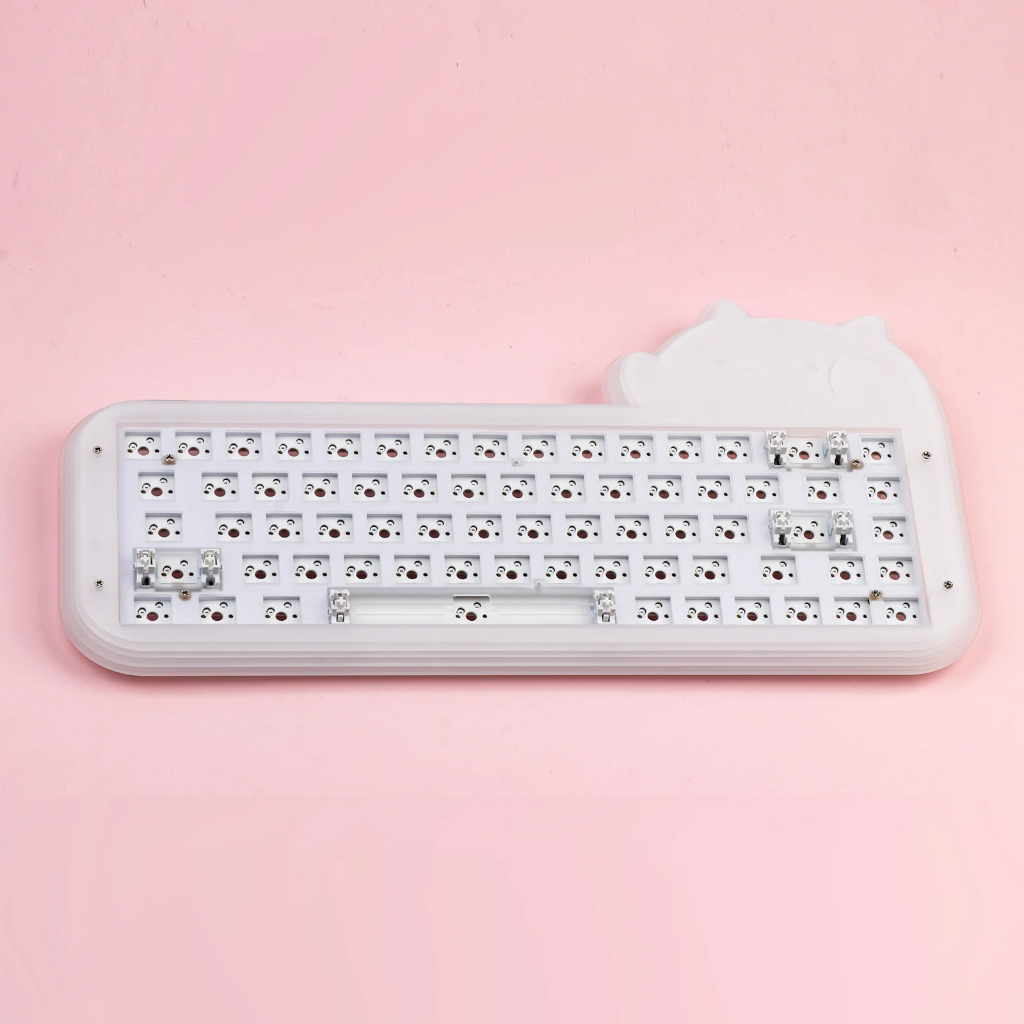Jual Keyboard - Barebone - 65% Hotswappable - Bongo Cat Keyboard ...