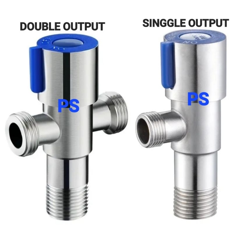 Jual Stop Kran Shower Single Stainles Bagus Stop Kran Whastafel / Stop ...