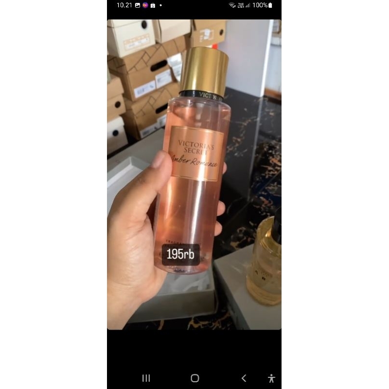 Jual body mist amber romance | Shopee Indonesia