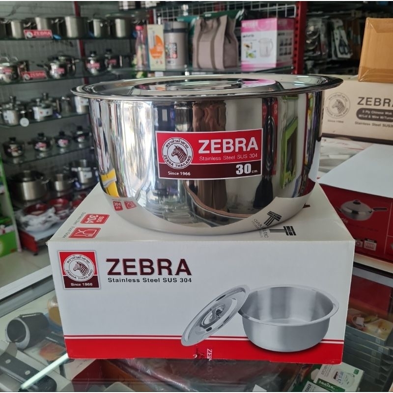 Jual 170030 Indian Pan D30cm, Panci Zebra, SUS 304, Thailand Made ...