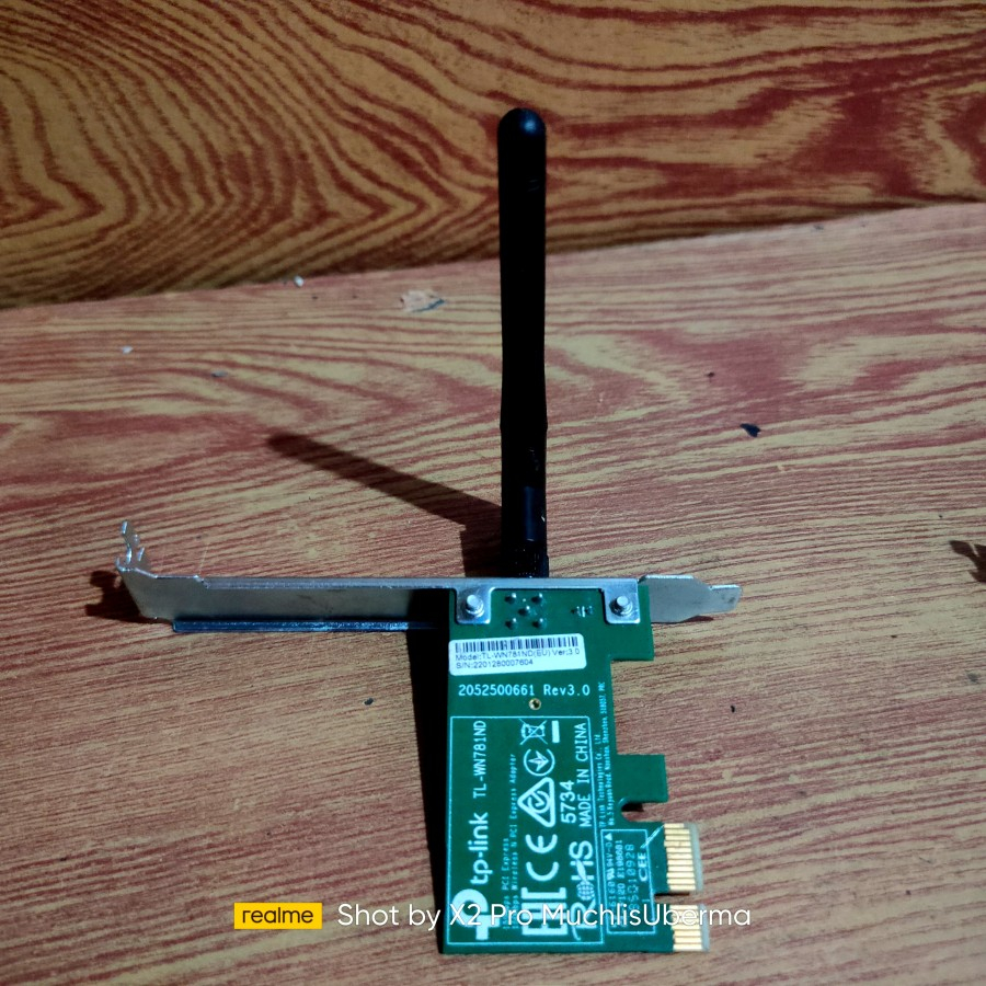 Jual TP-Link TL-WN781ND 150Mbps Wireless N PCI Express Adapter Ethernet ...