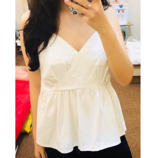 Jual [new] fortunelavie white tank top (putih) | Shopee Indonesia