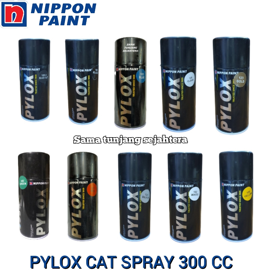 Jual PYLOX - CAT SPRAY SEMPROT NIPPON PAINT PILOK 300 CC | Shopee Indonesia
