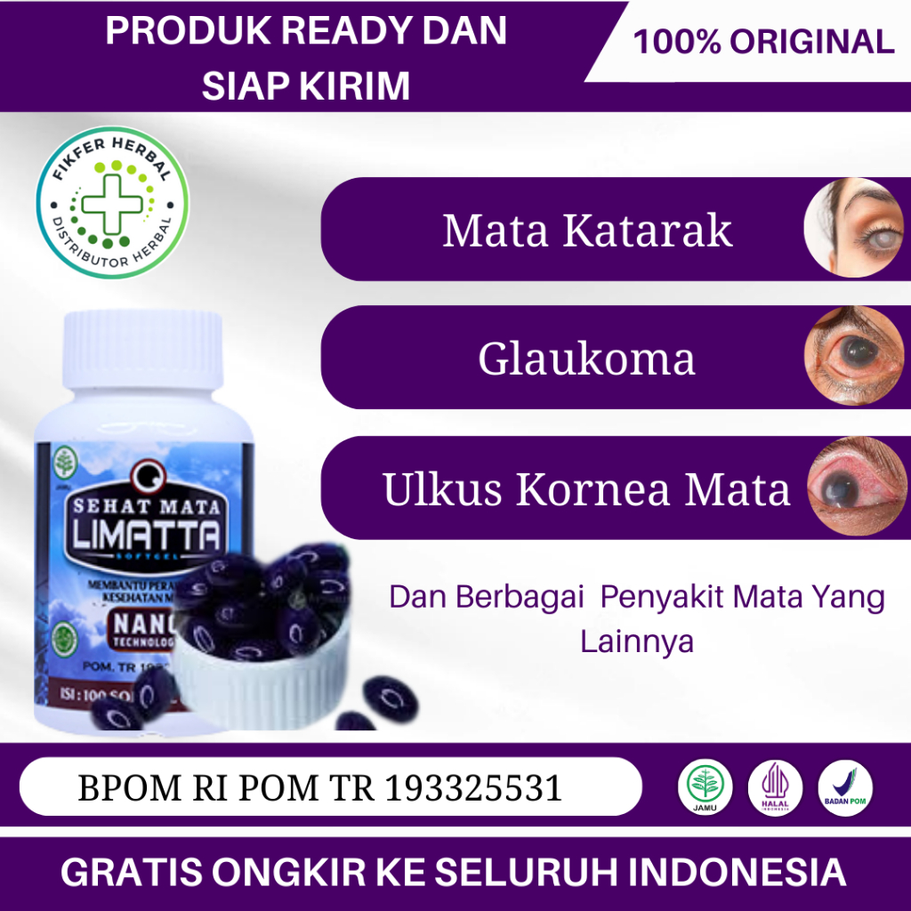 Jual Obat Mata, Mata Buram, Mata Katarak, Mata Berkabut, Glaukoma, Ulkus Kornea Mata, Syaraf ...