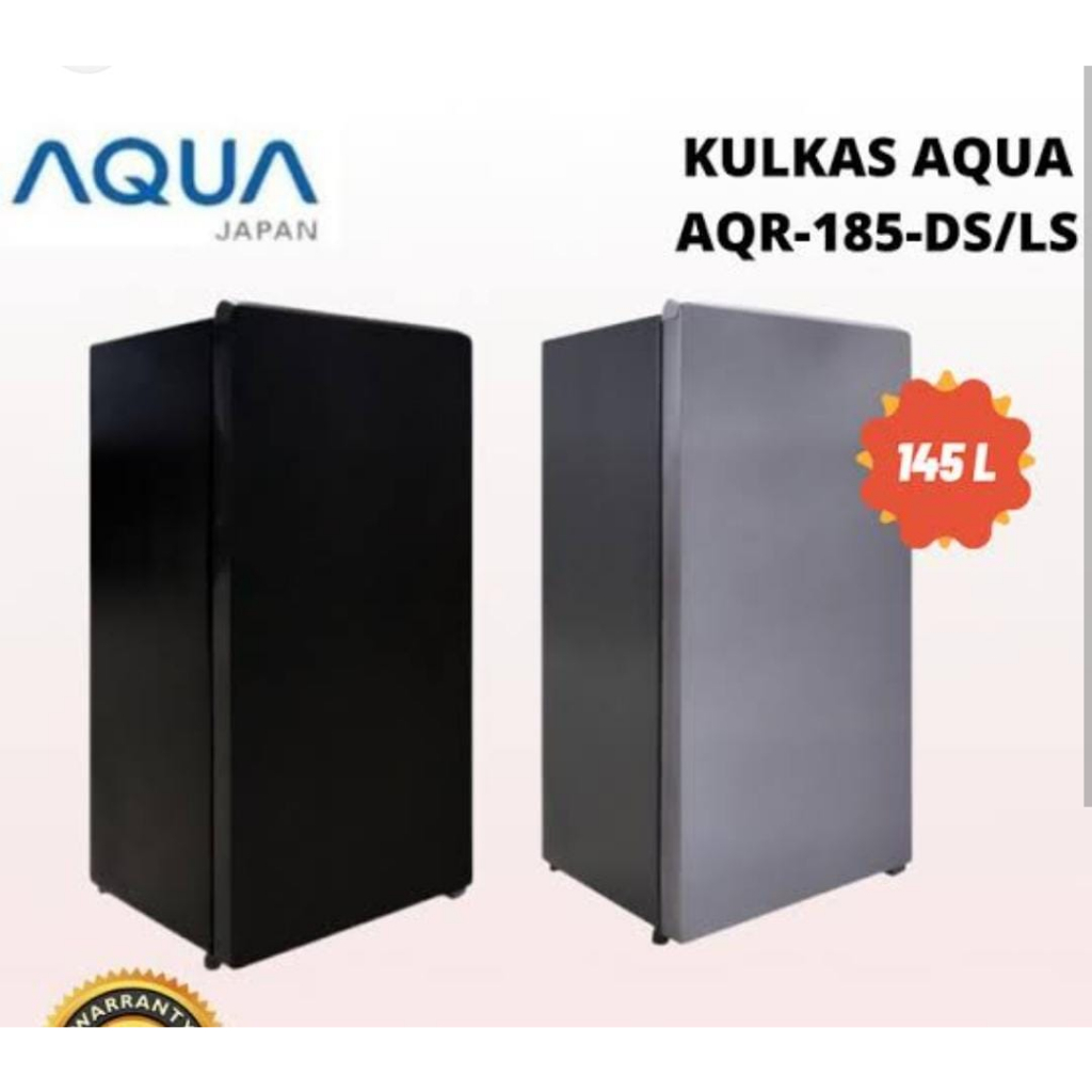 Jual KULKAS 1 PINTU AQUA AQR-185MDS | Shopee Indonesia