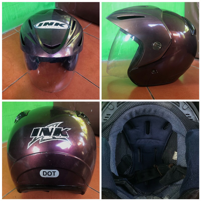 Jual Helm Ink Cx22 Ori Bekas (Ungu) | Shopee Indonesia
