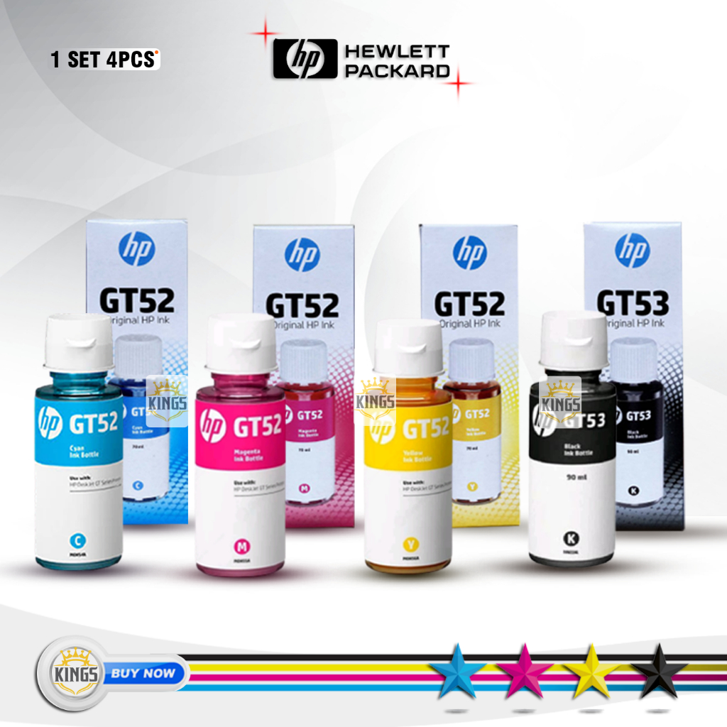 Jual tinta printer HP GT 52-53 ink tank 115 310 315 319 415 319 419 311 ...