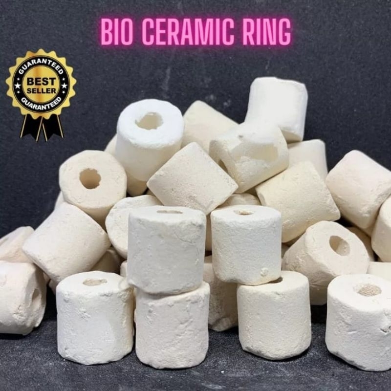 Jual Bio Ceramic Ring Media Filter Rumah Bakteri ukuran 18mm per 1 buah ...