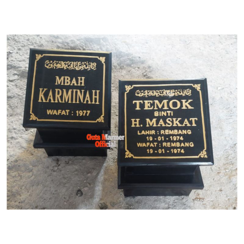 Jual Maesan Box Pondasi Batu Granit Hitam Ukuran Kecil | Shopee Indonesia