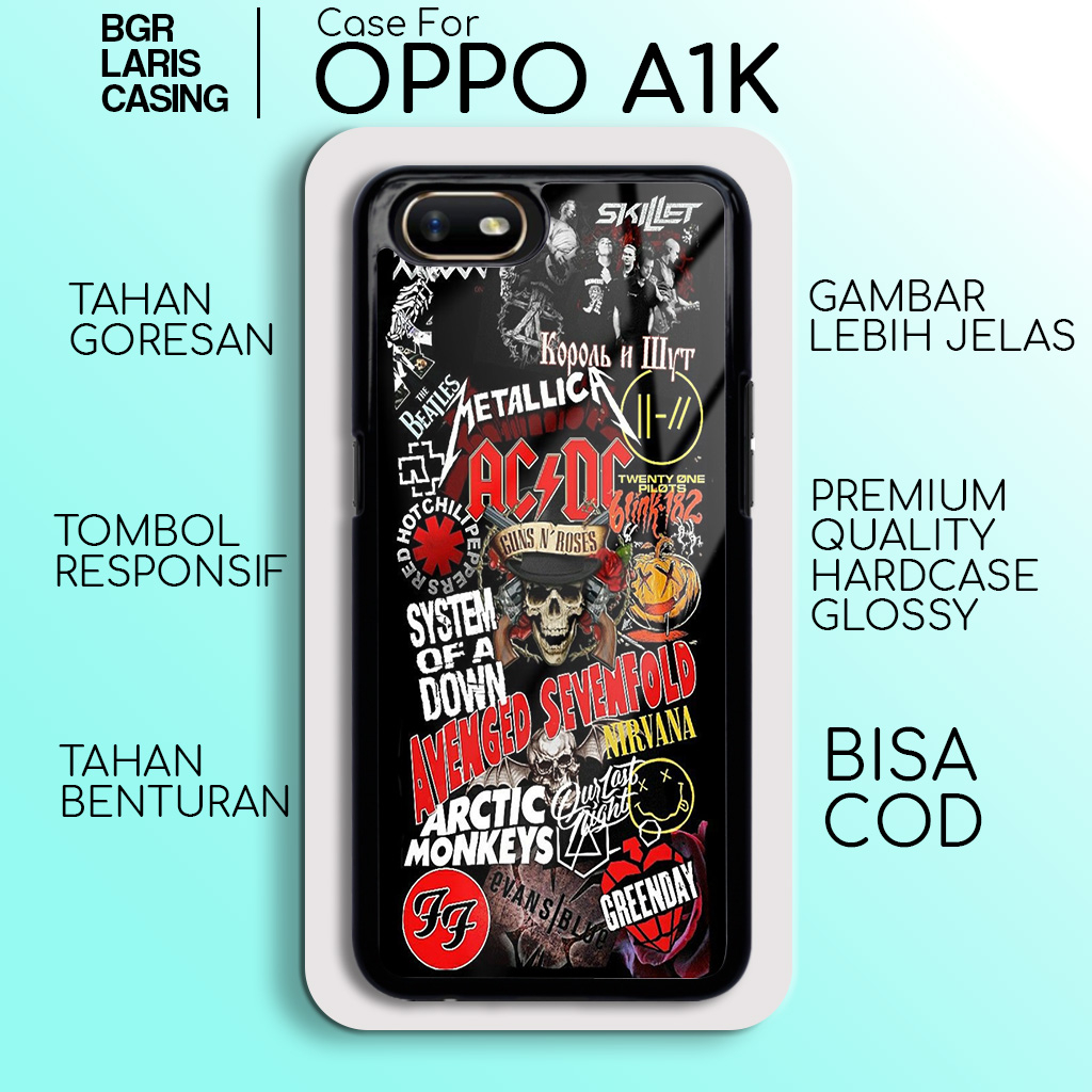 Jual Casing Oppo A1K Terbaru Band03 Case Oppo A1K Hardcase Softcase ...