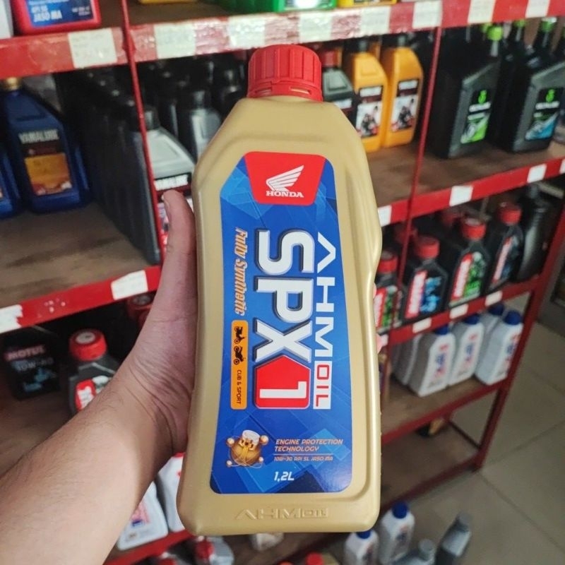 Jual Oli SPX 1 1,2 L 1200ML All Honda Original AHM Full Synthetic ...