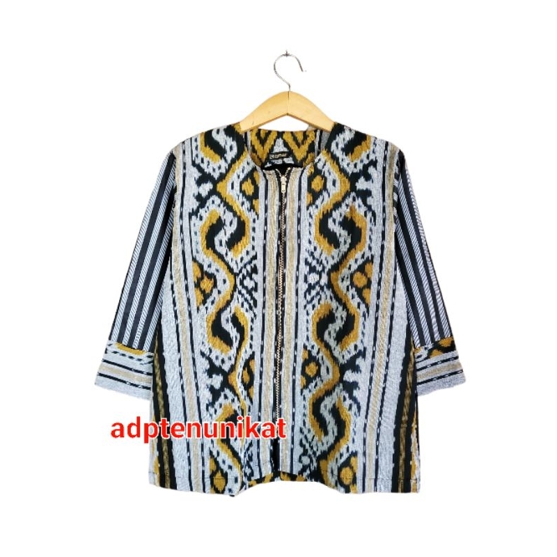 Jual TERBARU BLAZER TENUN / BAJU ATASAN KERJA WANITA MODEL BAJU DARING ...