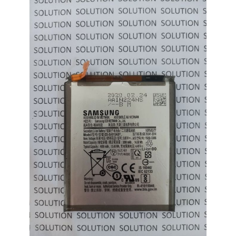 Jual Baterai Battere Battery Samsung A51 Original Copotan (NORMAL) | Shopee Indonesia