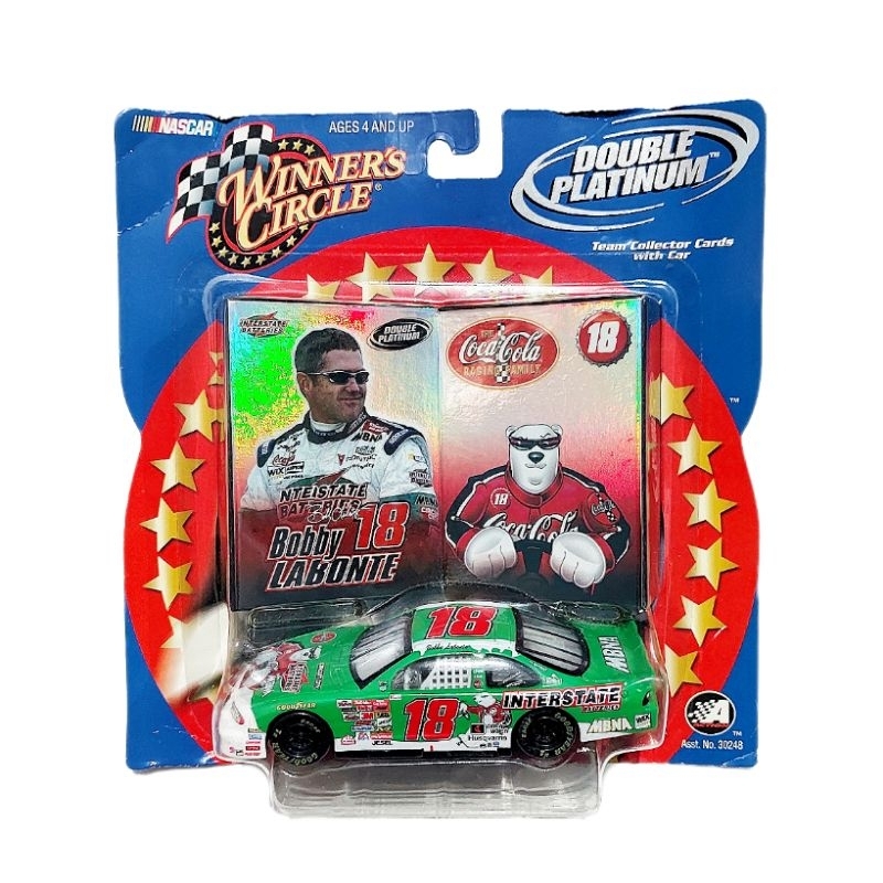 Jual Nascar No 18 Interstate Batteries MBNA Coca-Cola Bobby Labonte ...