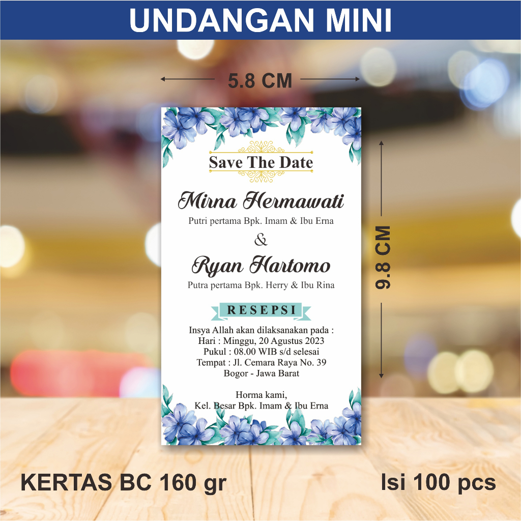 Jual Undangan Mini Kopi Permen Pernikahan Perkawinan Sunatan | Shopee ...