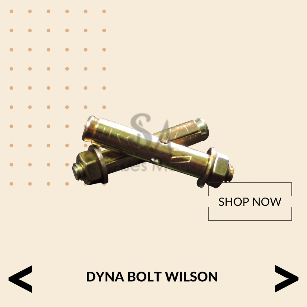 Jual 8 X 85 DYNA BOLT WILSON / BAUT BETON / DYNABOLT | Shopee Indonesia