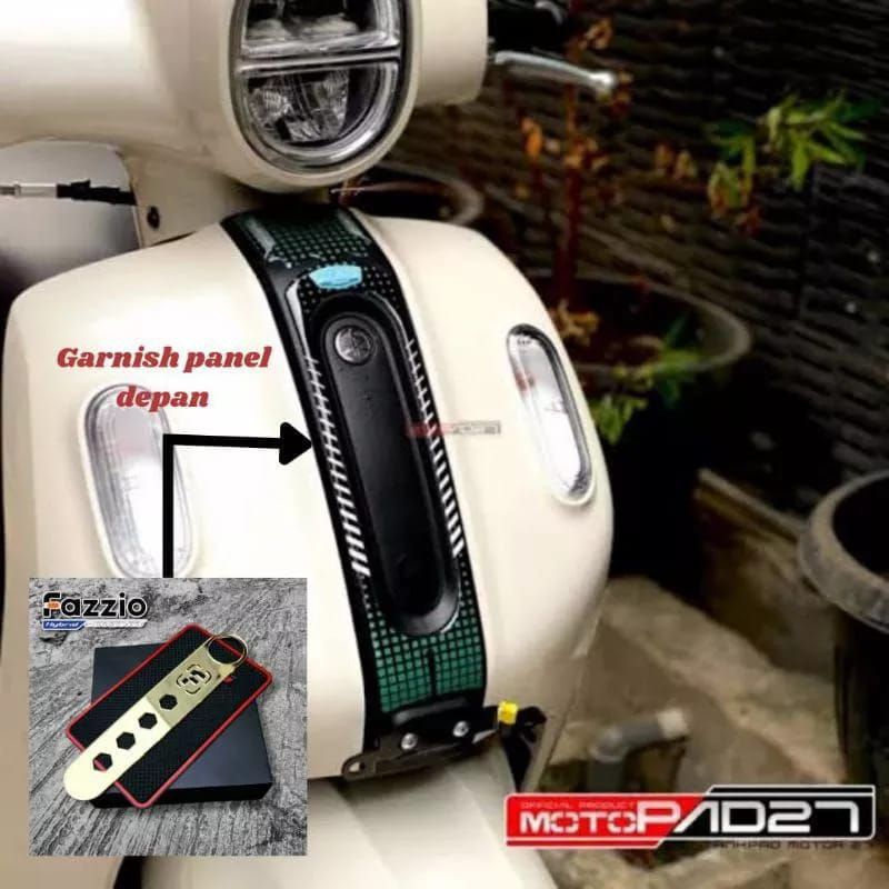Jual Garnish Fazzio Cover Panel Yamaha Fazzio 125 versi murah | Shopee ...