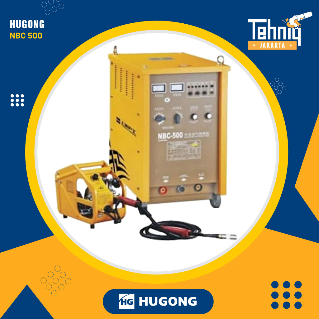 Jual HUGONG MIG NBC 500 Rectifier / Hugong Mesin Las Listrik MIG NBC 500 Welding Machine ...