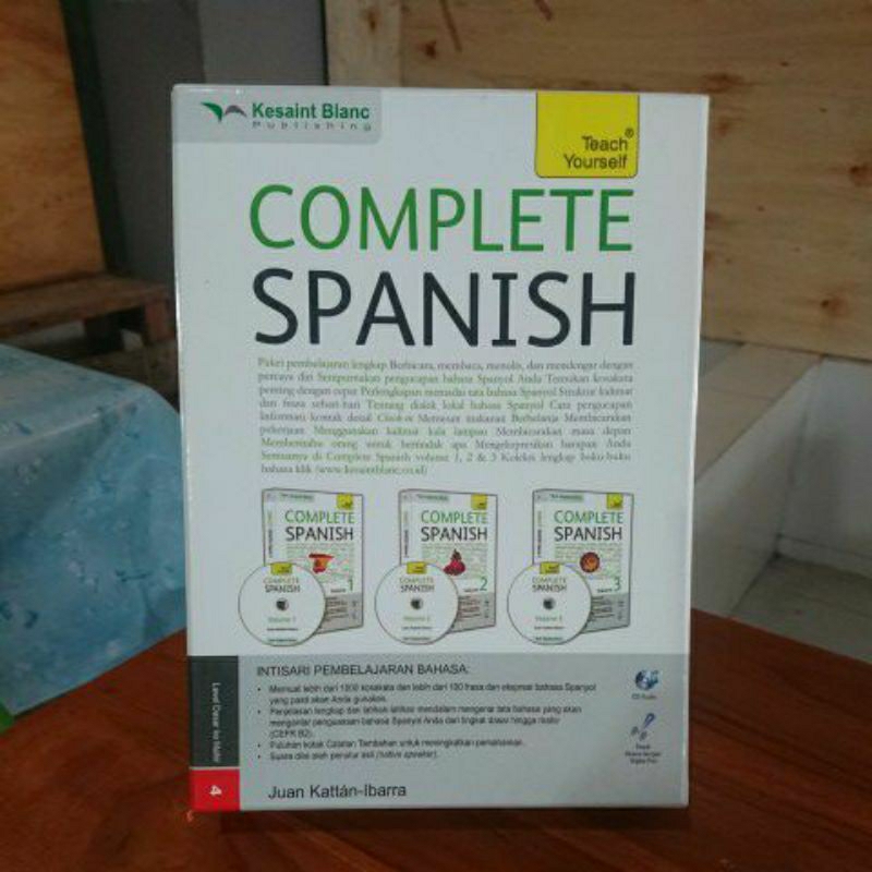 Jual BUKU BAHASA SPANISH. PAKET COMPLETE SPANISH | Shopee Indonesia