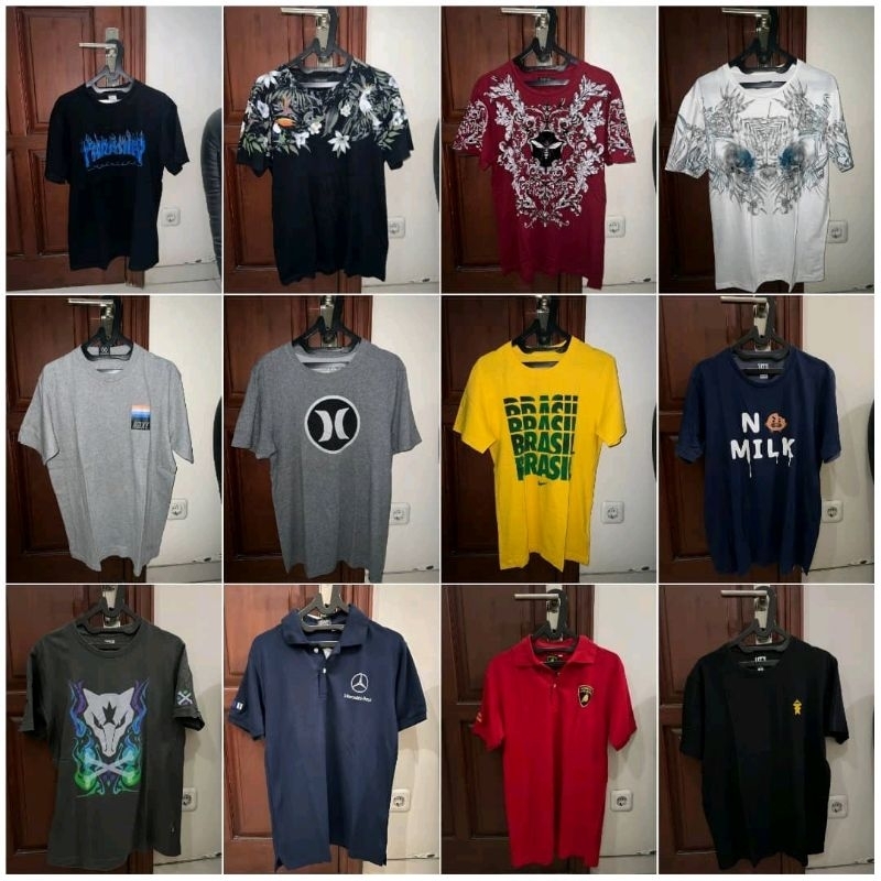Jual Baju cowok merk preloved/preloved baju high quality/baju cowok ...
