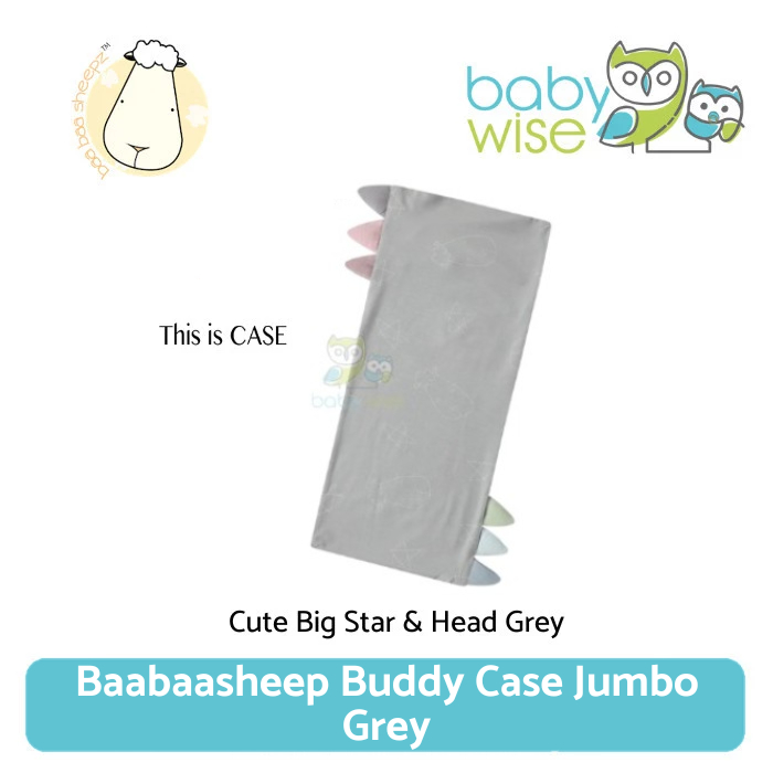 Jual Baabaasheepz Buddy Case Jumbo Grey | Shopee Indonesia