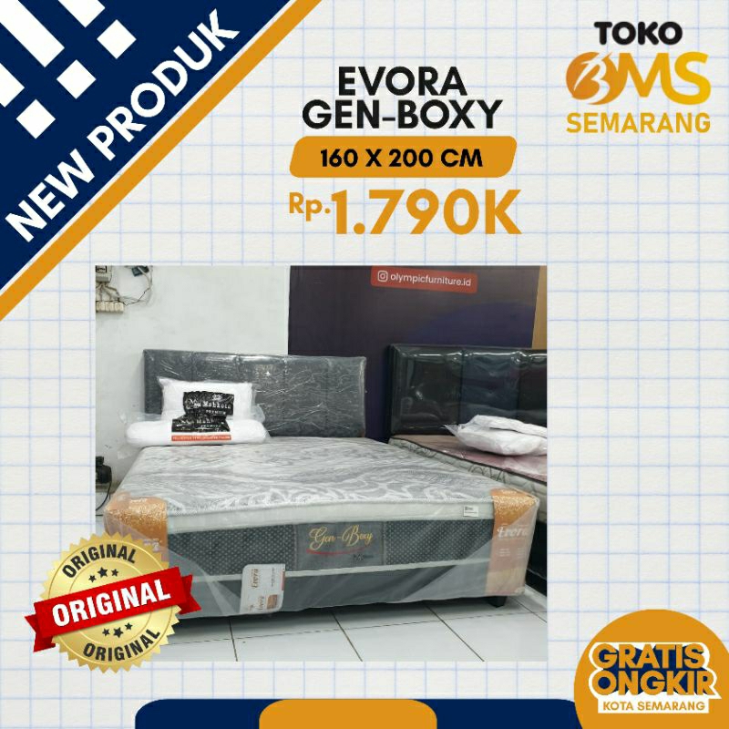 Jual Promo Matras Springbed Set Multibed Boxy Gen Boxy Evora Toko Bms