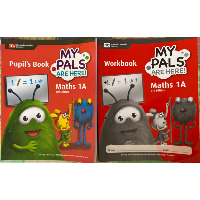 Jual SECONDHAND MY PALS ARE HERE MATH PUPILS AND WORKBOOK 1A | Shopee ...