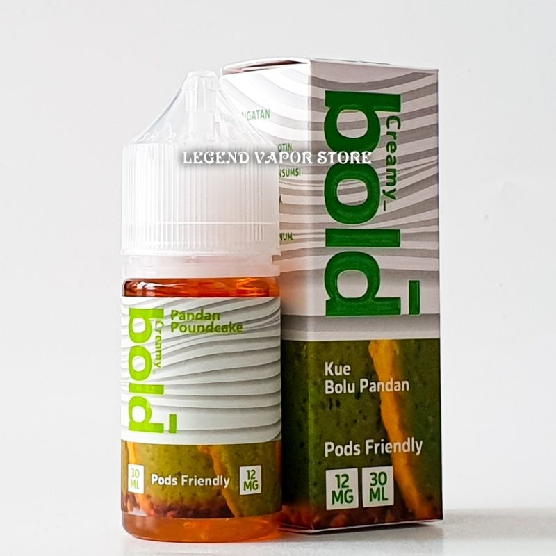 Jual SALT NIC - LIQUID BOLD Creamy Series 30ML 12MG AUTHENTIC | Shopee ...